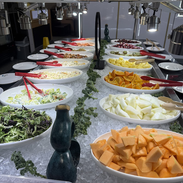 The only Asian buffet around here in the UCF area is Umi Sushi Buffet.