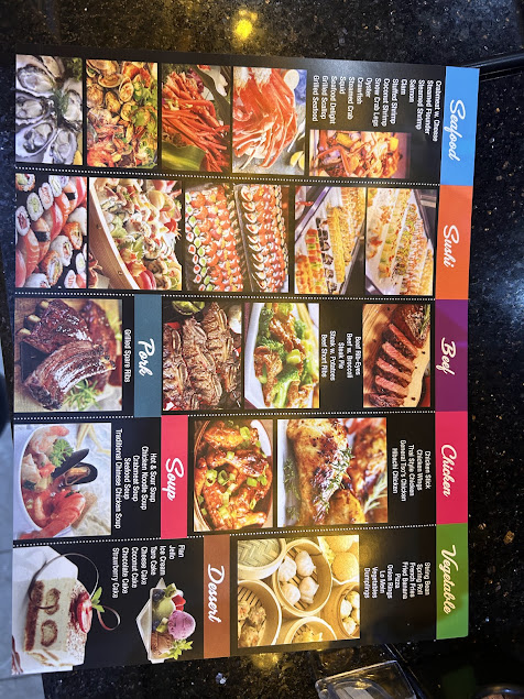 The only Asian buffet around here in the UCF area is Umi Sushi Buffet.